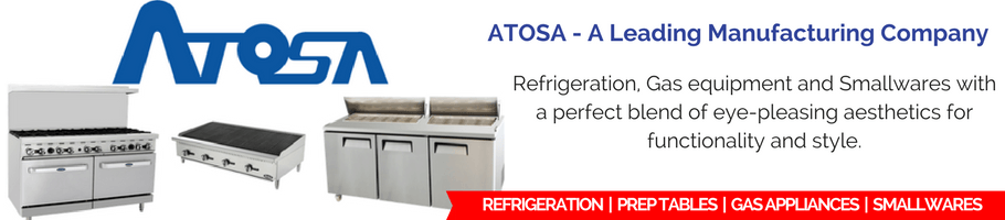 Atosa Refrigeration | Atosa Cooking Equipment | GoFoodservice