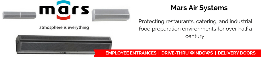 Mars Air Curtains | Mars Air Doors | Mars Air Systems