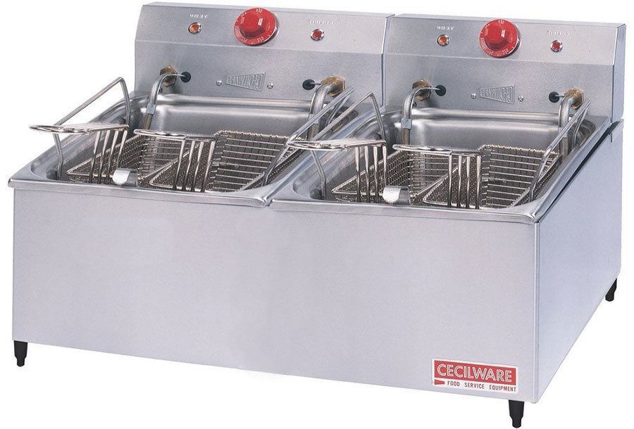 Grindmaster ELT500, 11,000 Watt Electric Countertop Fryer, 30 Lb
