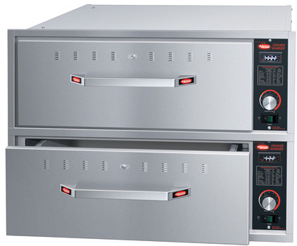 Hatco HDW-2B, 900 Watt Electric Food Warmer, 2 Drawer, Built-In