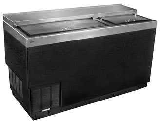 Glastender ST60-S, 60" Deep Well Beer Bottle Cooler, Horizontal