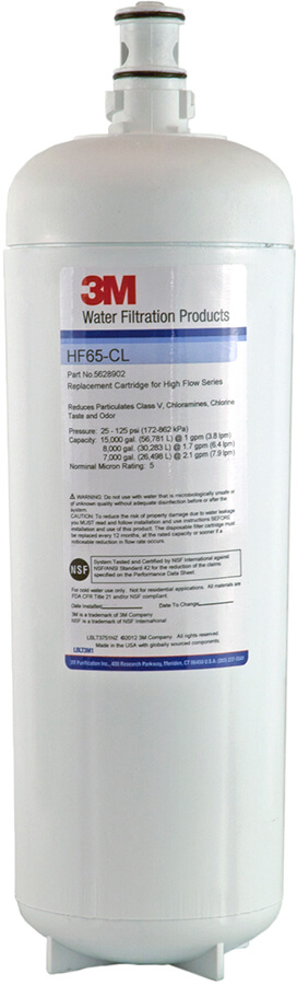 3M Water Filter Cartridge HF65-CL for HF165-CL Water Filter