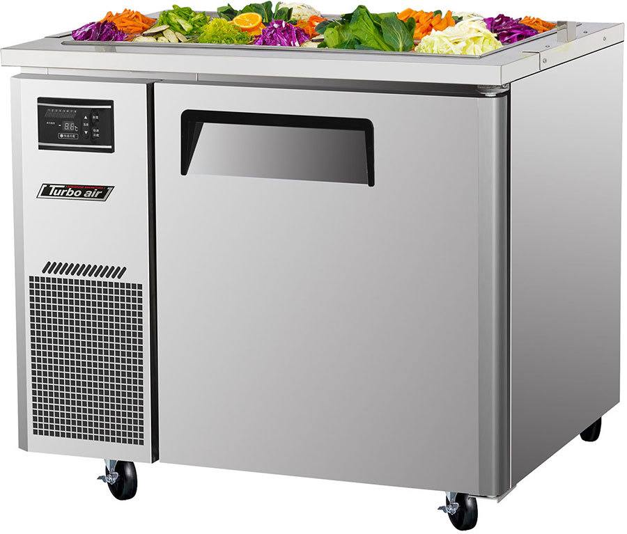 Turbo Air JBT-36-N, Cold Food Refrigerated Buffet Display Table, (6) 1/ ...