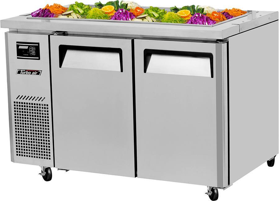 Turbo Air JBT-48-N, Cold Food Refrigerated Buffet Display Table, (9) 1/ ...
