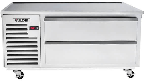 Vulcan VSC60, 60" 2 Drawer Refrigerated Chef Base Refrigerator, V Series
