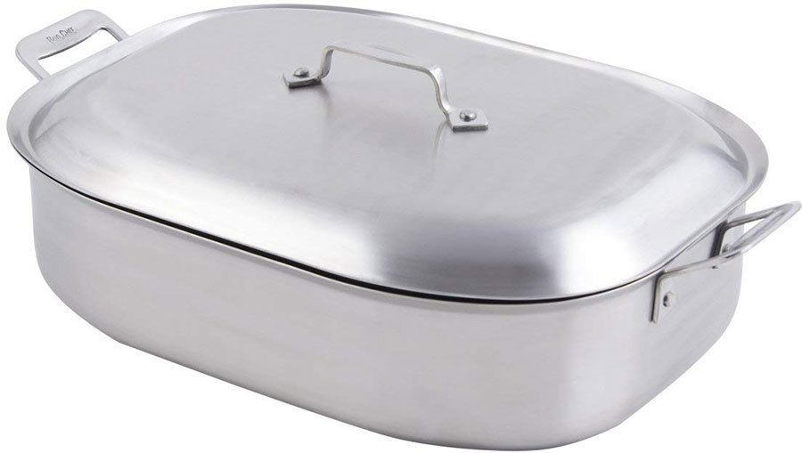 Bon Chef 60004, 7 Quart Cucina French Oven, Stainless Steel