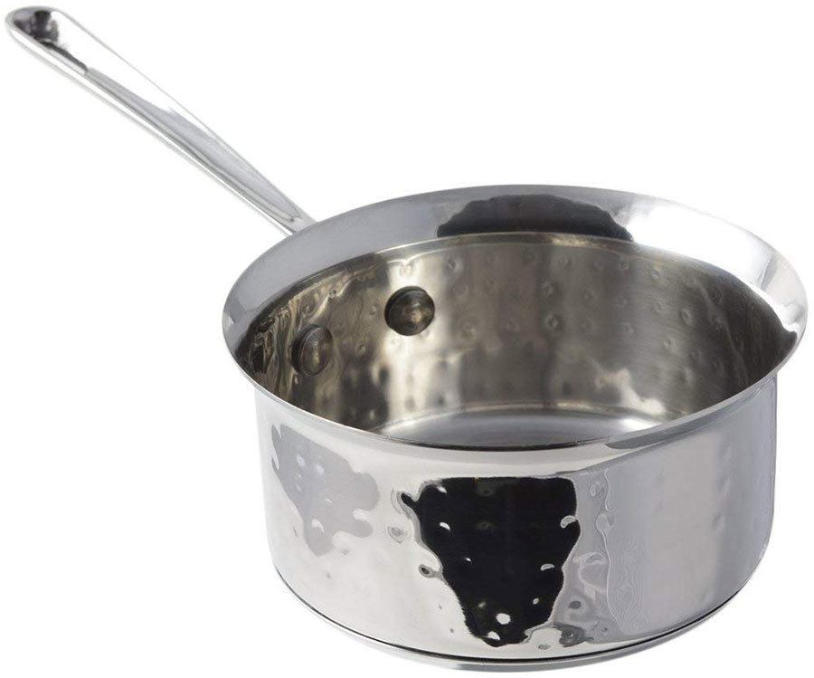 Bon Chef 60009HF, 0.5 Quart Cucina Butter Warmer, Stainless Steel ...