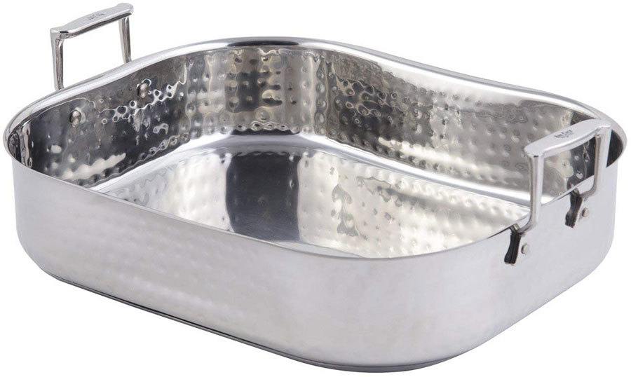 Bon Chef 60010CLDHF, 16.75" Cucina Rotisserie Pan, Stainless Steel ...