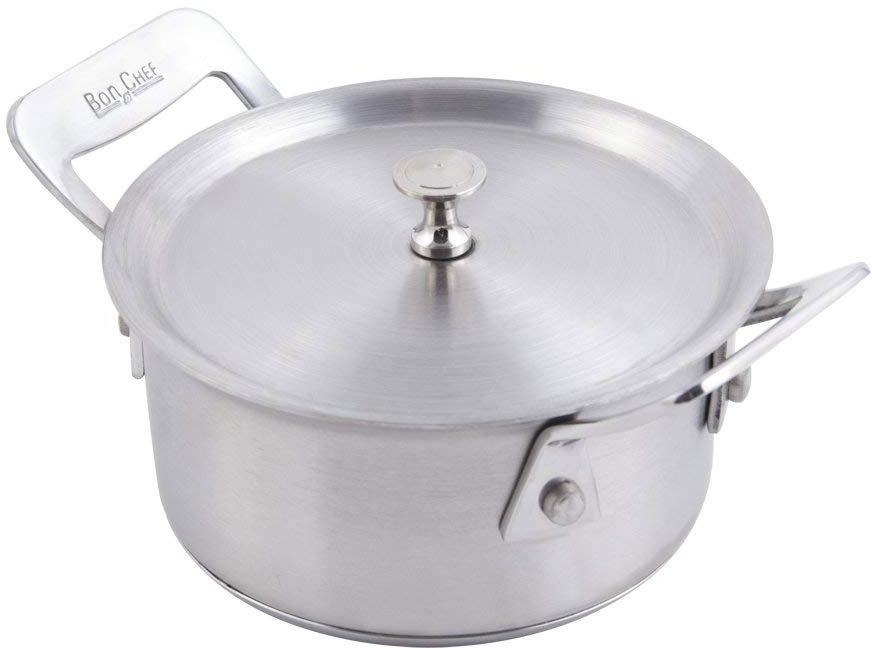 Bon Chef 60021, 11 oz. Cucina Side Sauce Pot, Stainless Steel