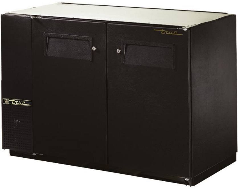 True TBB-24GAL-48, 48" 2 Solid Door Back Bar Cooler