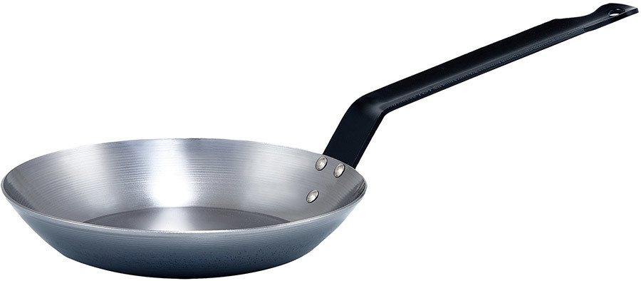 Winco CSFP-9, 9.5" Induction Ready Carbon Steel French Style Fry Pan
