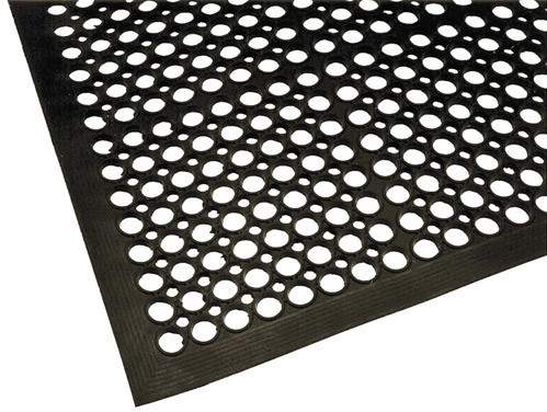 FMP 280-1218, 60" x 36" Tek Tough Jr Grease Resistant Rubber Floor Mat ...