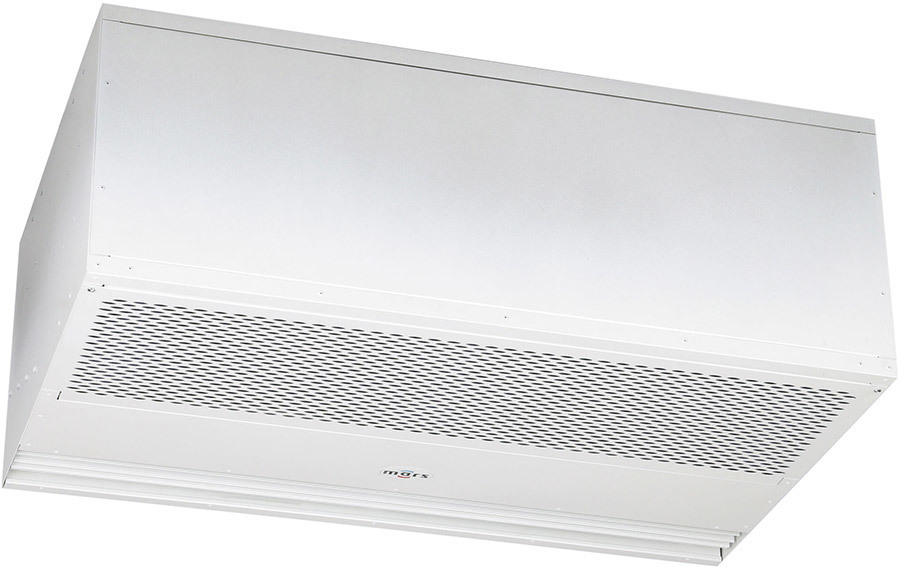 Mars Air Systems PH12144-4UH-PW, 144" Ceiling Mounted Air Curtain, 460 ...