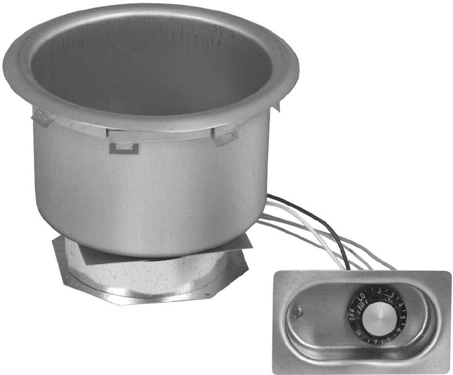 Eagle Group 7QDI-120, 7 Quart Electric Drop-in Soup Well, 120v