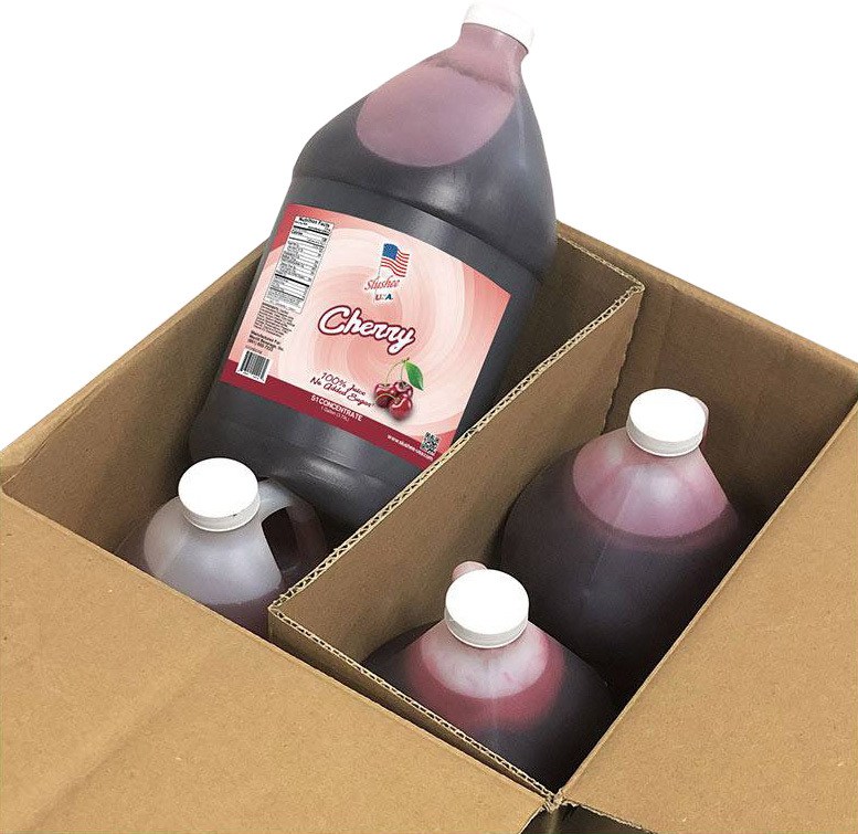 Slushee USA 51MXG1M, 1 Gallon Variety Pack Slushy Mix, 100% Juice / No ...