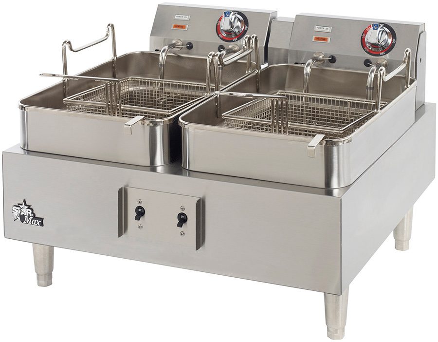 Star Mfg 530TF, 8,600 Watt Electric Countertop Fryer, 30 Lb