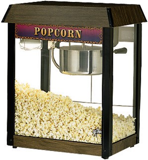 Star Mfg 39D-A, 6 oz. Popcorn Popper & Merchandiser