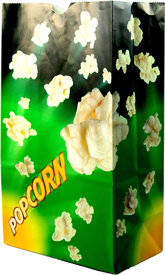 Great Western 11322, 130 oz. Popcorn Bags (500/Case)