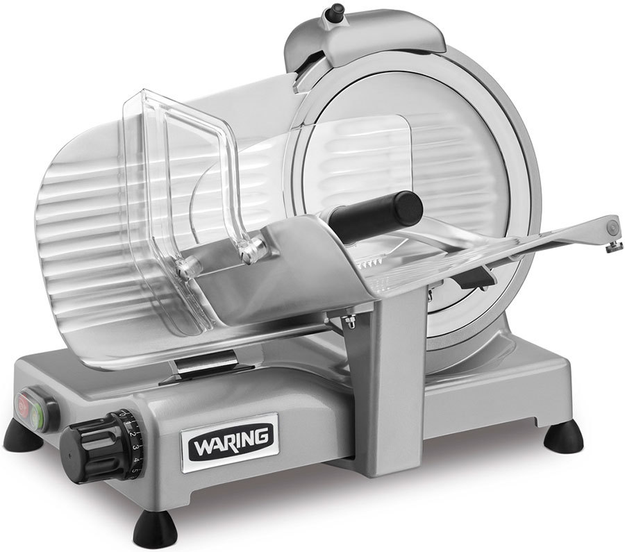 Waring WCS250SV, Electric Meat Slicer, 10" Blade, Belt Driven