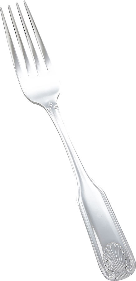 Winco 0006-05, 18/0 Stainless Steel 7.6" Toulouse Dinner Fork (12/pkg)