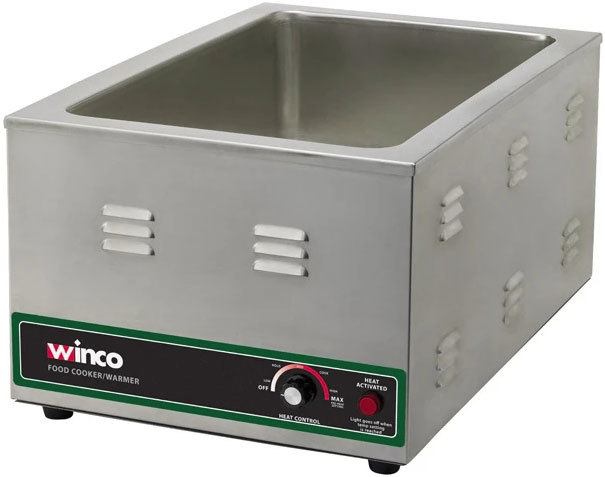 Winco FW-S600 Countertop Food Warmer