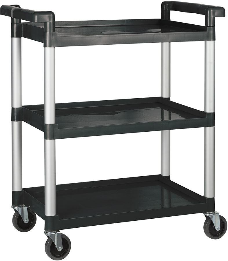 Winco UC-2415K Black Utility Cart