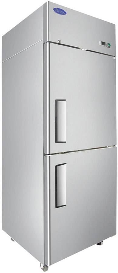 Atosa MBF8010GR, 29" 2 Solid Half Door Reach-In Refrigerator