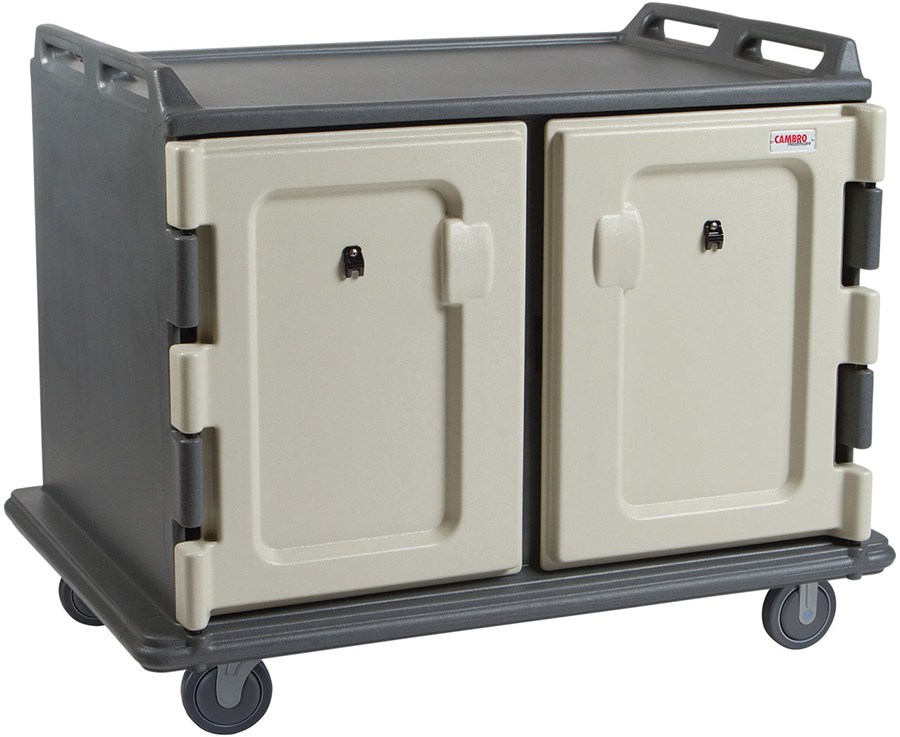 Cambro MDC1418S20191 Gray Meal Delivery Cart