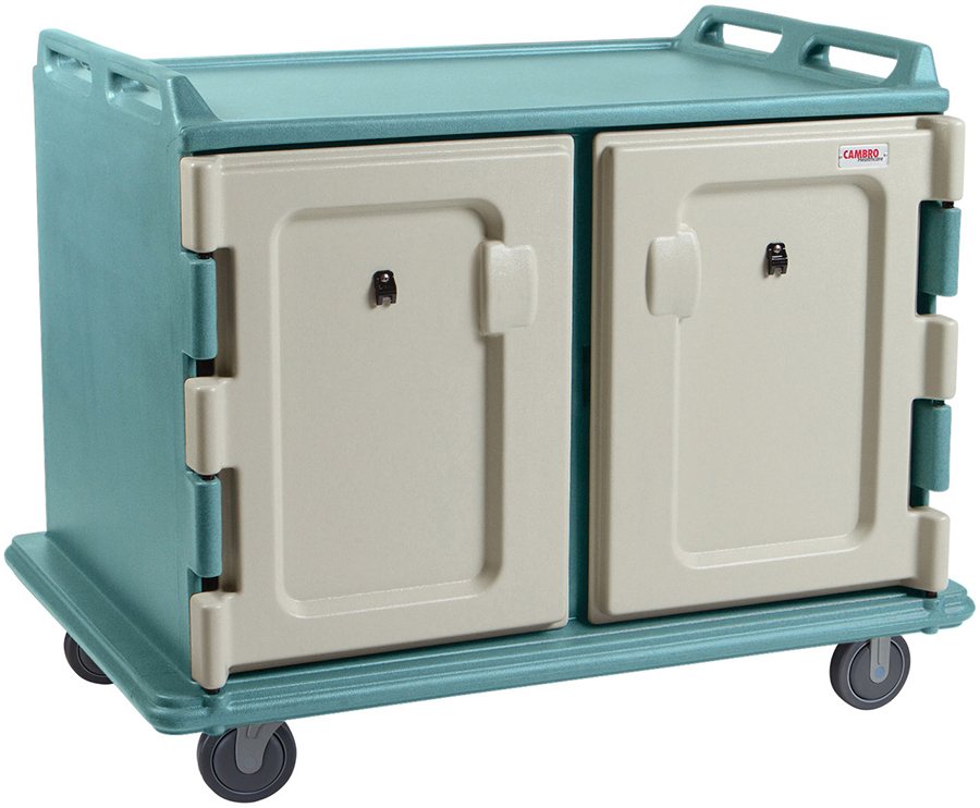 Cambro MDC1418S20401 Slate Blue Meal Delivery Cart