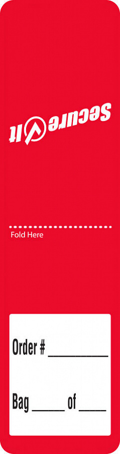 National Checking Company P16SI-2, 250 Count SecureIt™ 1.5" x 6" Tamper ...