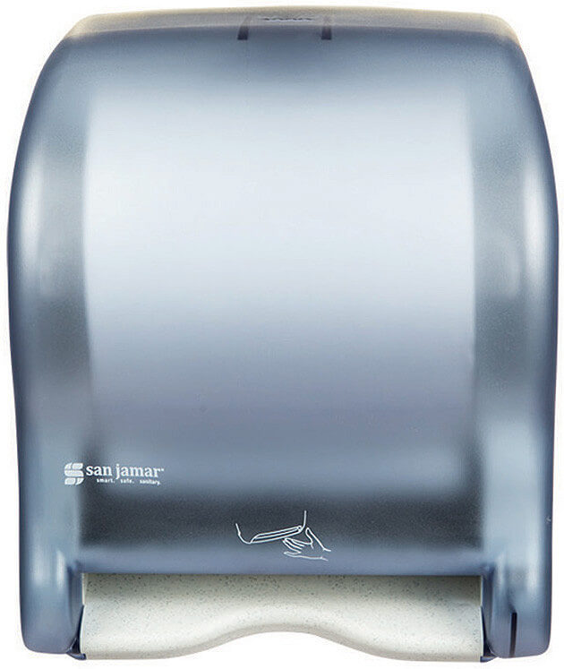 San Jamar T8400TBL, Smart Essence™ Automatic Paper Towel Dispenser, Blue