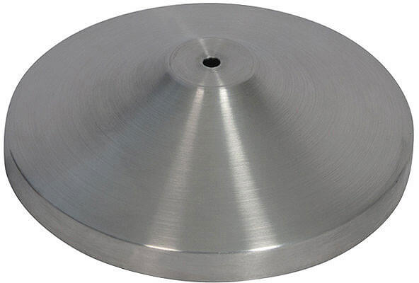 American Metalcraft RSRTRVSC3, Stainless Steel Stanchion Post Base