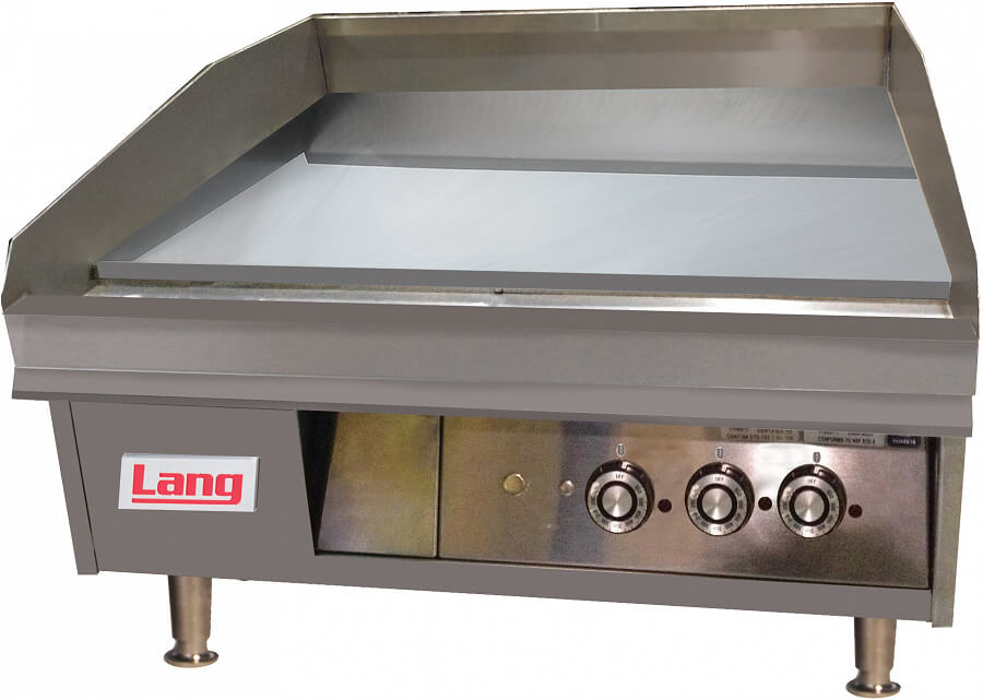 Lang Manufacturing 236S, 81,000 Btu Countertop Gas Griddle, Solid State ...