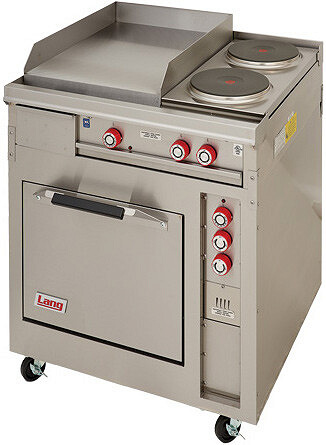 Lang Manufacturing R30S-ATF, 14 kW Electric Restaurant Range, 30 ...