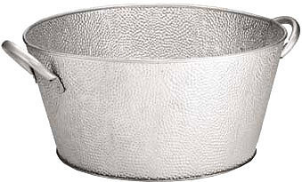 TableCraft GT1515, 4 1/2 Gallon Galvanized Steel Beverage Tub