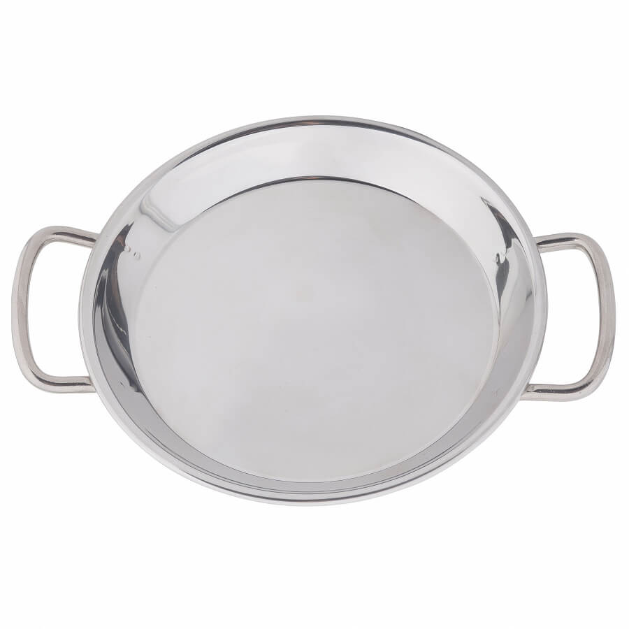 TableCraft 10290, 5 7/8" Stainless Steel Mini Paella Pan