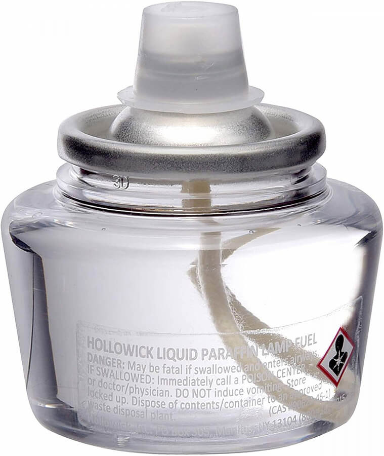 Hollowick HD10, 10 Hr Disposable Liquid Wax Fuel Cell (144/case)