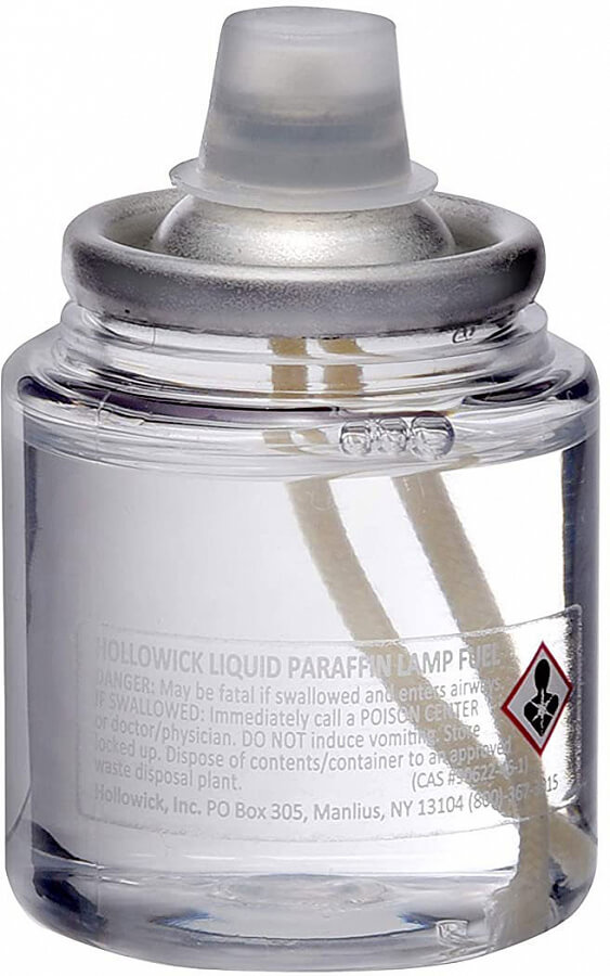 Hollowick HD17-12M, 17 Hr Disposable Liquid Wax Fuel Cell (144/case)