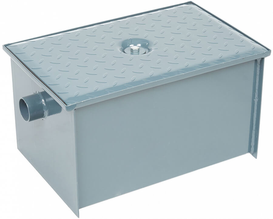 Watts WD-10, 20 Lb Steel Grease Interceptor, 10 GPM