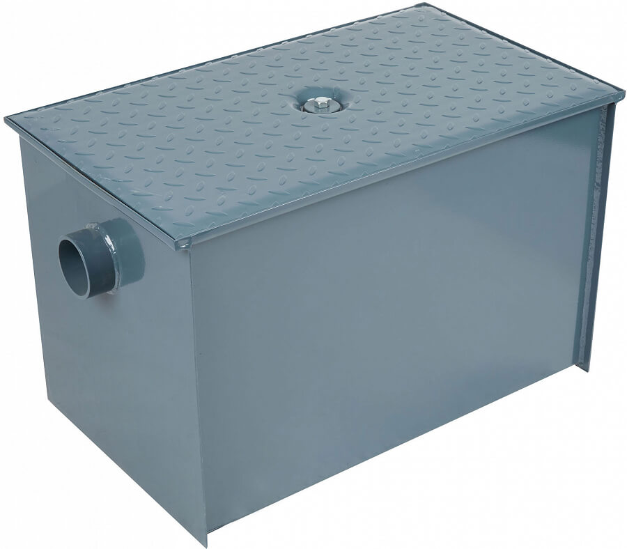 Watts WD-35, 70 Lb Steel Grease Interceptor, 35 GPM