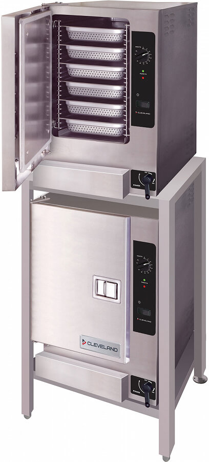 Cleveland Range (2) 22CGT66.1, 12 Pan SteamChef 6 Freestanding ...