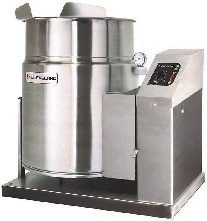Cleveland Range KGT6T, 6 Gallon Countertop Gas Steam Kettle, Tilting ...