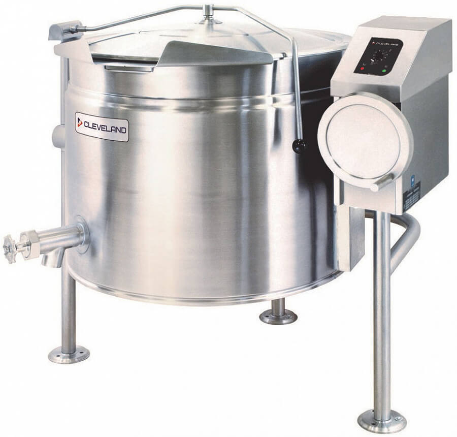 Cleveland Range KEL40TSH, 40 Gallon Freestanding Electric Steam Kettle ...