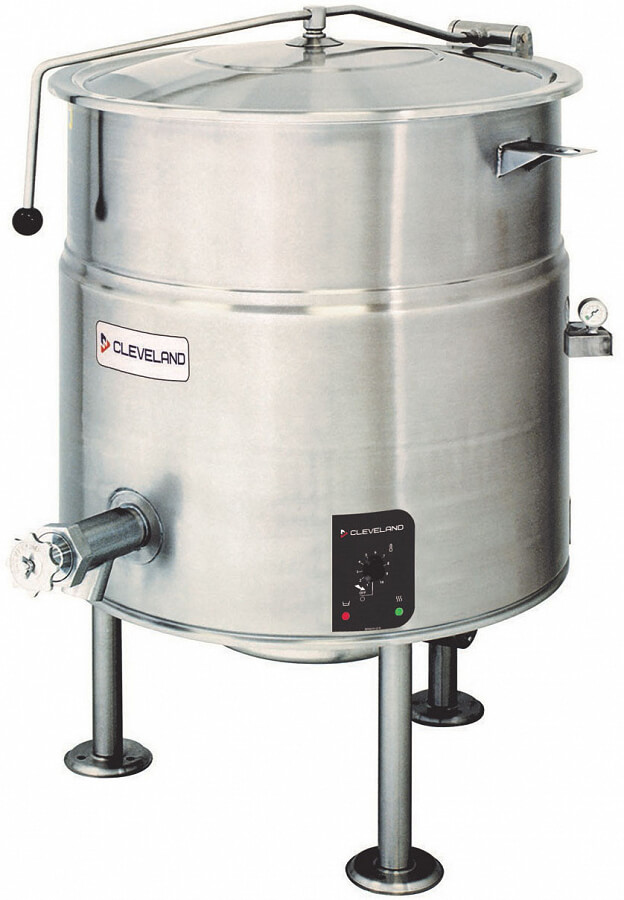 Cleveland Range KEL80, 80 Gallon Freestanding Electric Steam Kettle ...