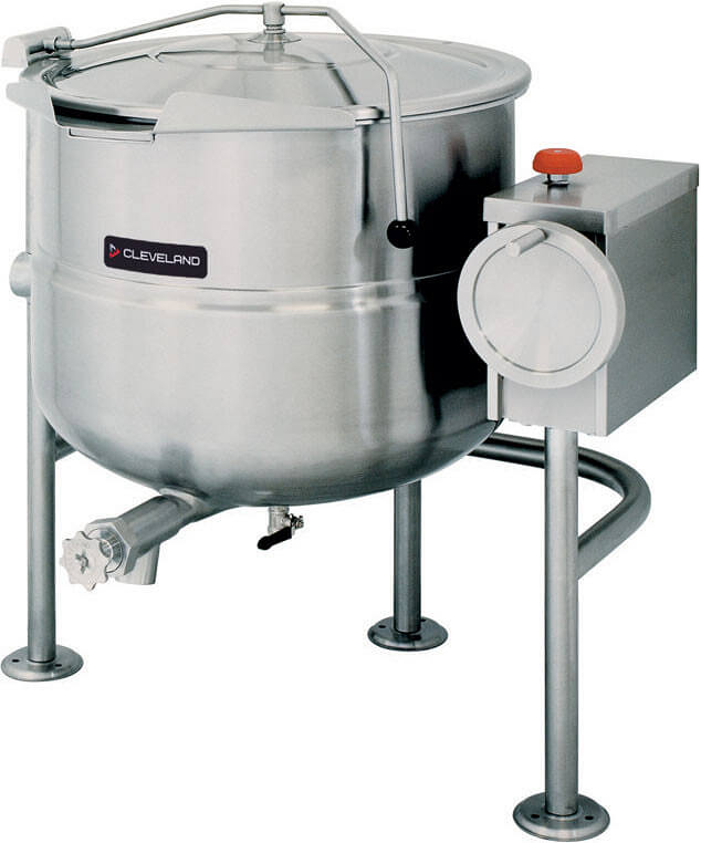 Cleveland Range KDL40T, 40 Gallon Freestanding Direct Steam Kettle, Tilting