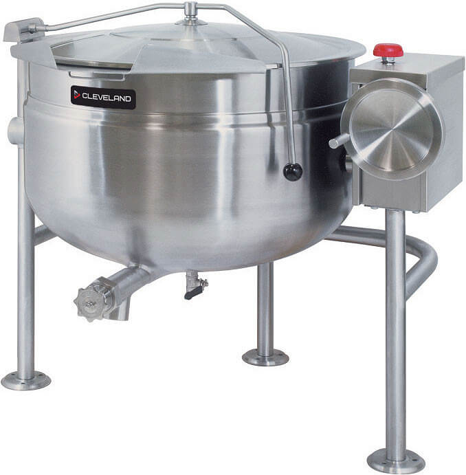 Cleveland Range KDL60TSH, 60 Gallon Freestanding Direct Steam Kettle ...
