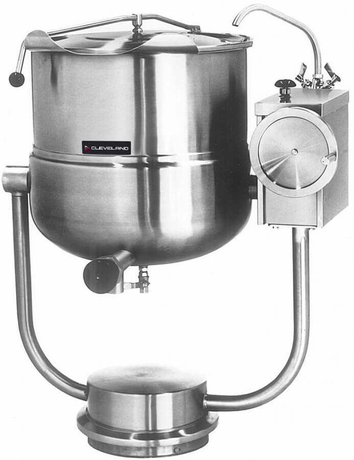 Cleveland Range KDP40T, 40 Gallon Freestanding Direct Steam Kettle w ...