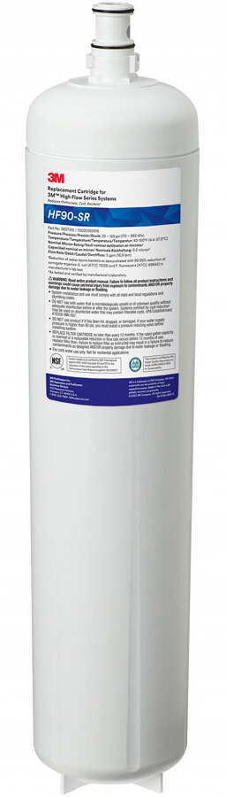 3M Water Filtration HF90-SR, Replacement Cartridge w/ Scale Inhibitor ...
