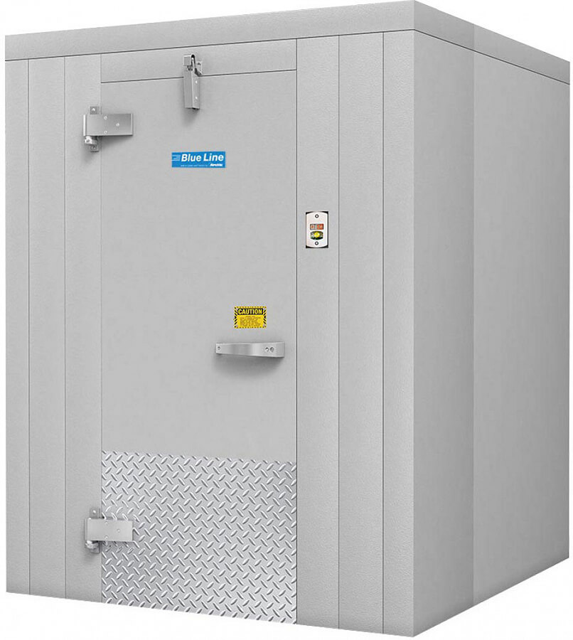 Arctic 9' 10" x 6' x 7' 8 1/2" Indoor Walk-In Freezer w/ Floor