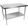 John Boos UFBLG4824-X, 48" x 24" Stainless Steel Work Table w/ Undershelf